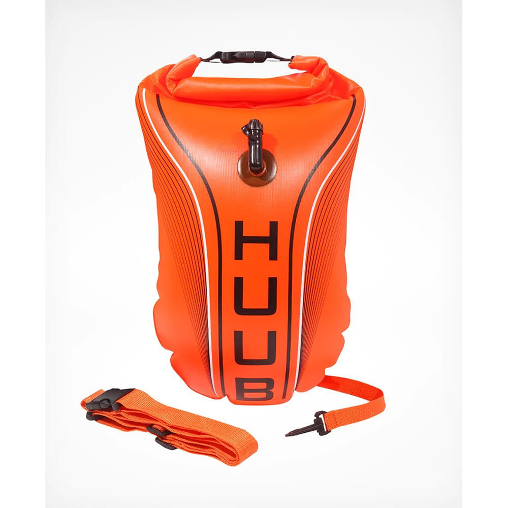 HUUB Swim Float + Towable Drybag – Orange | seaquestmarine.co.uk